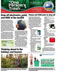 Community solid waste newsletters that reach adult residents and ...